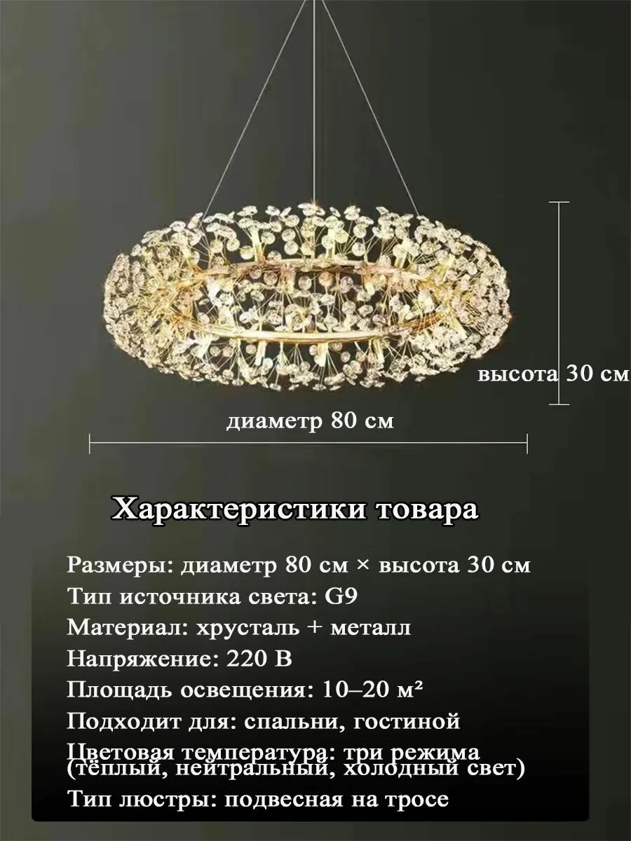 Люстра одуванчик — фото 1