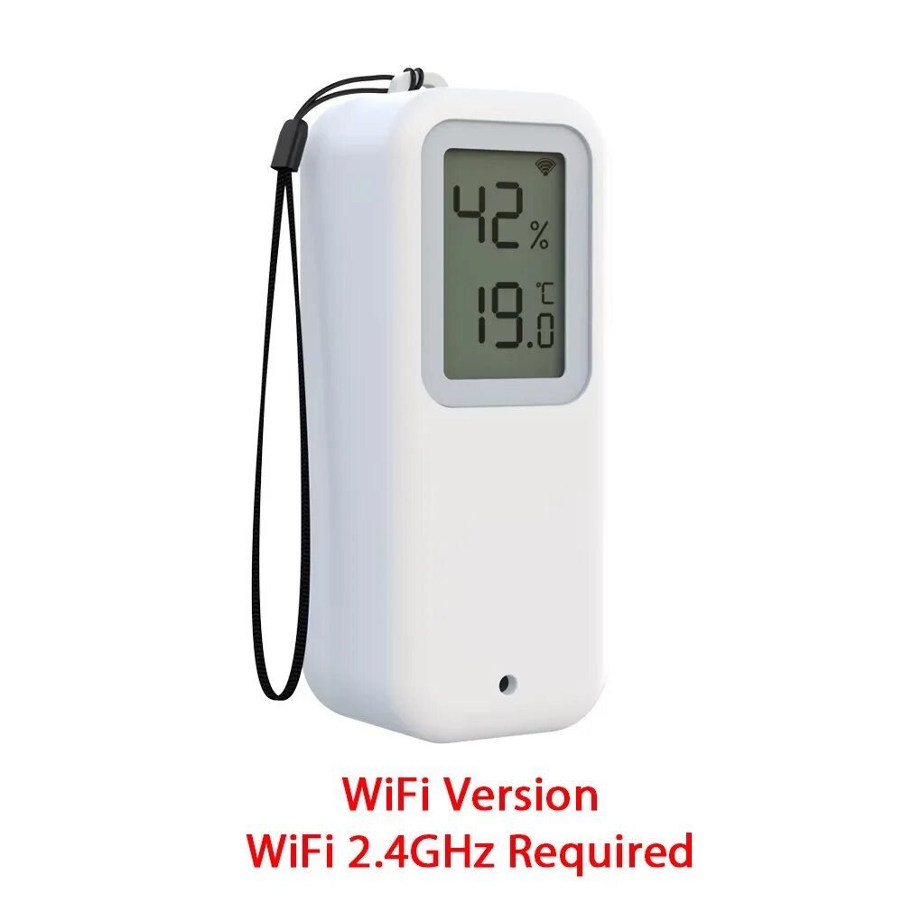 Датчик температуры и влажности WiFi Smart Life