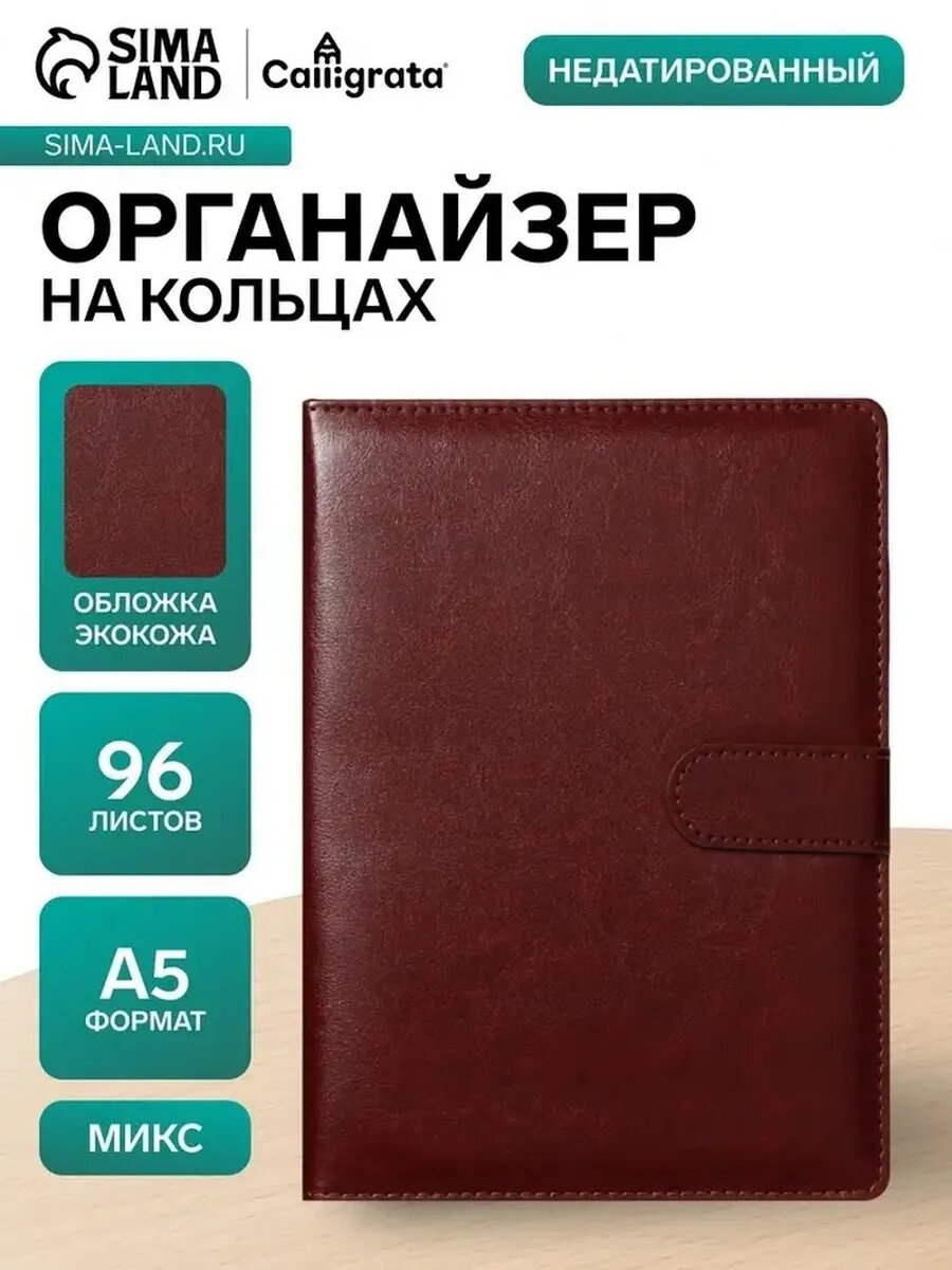 Универсальный бумажный органайзер на кольцах