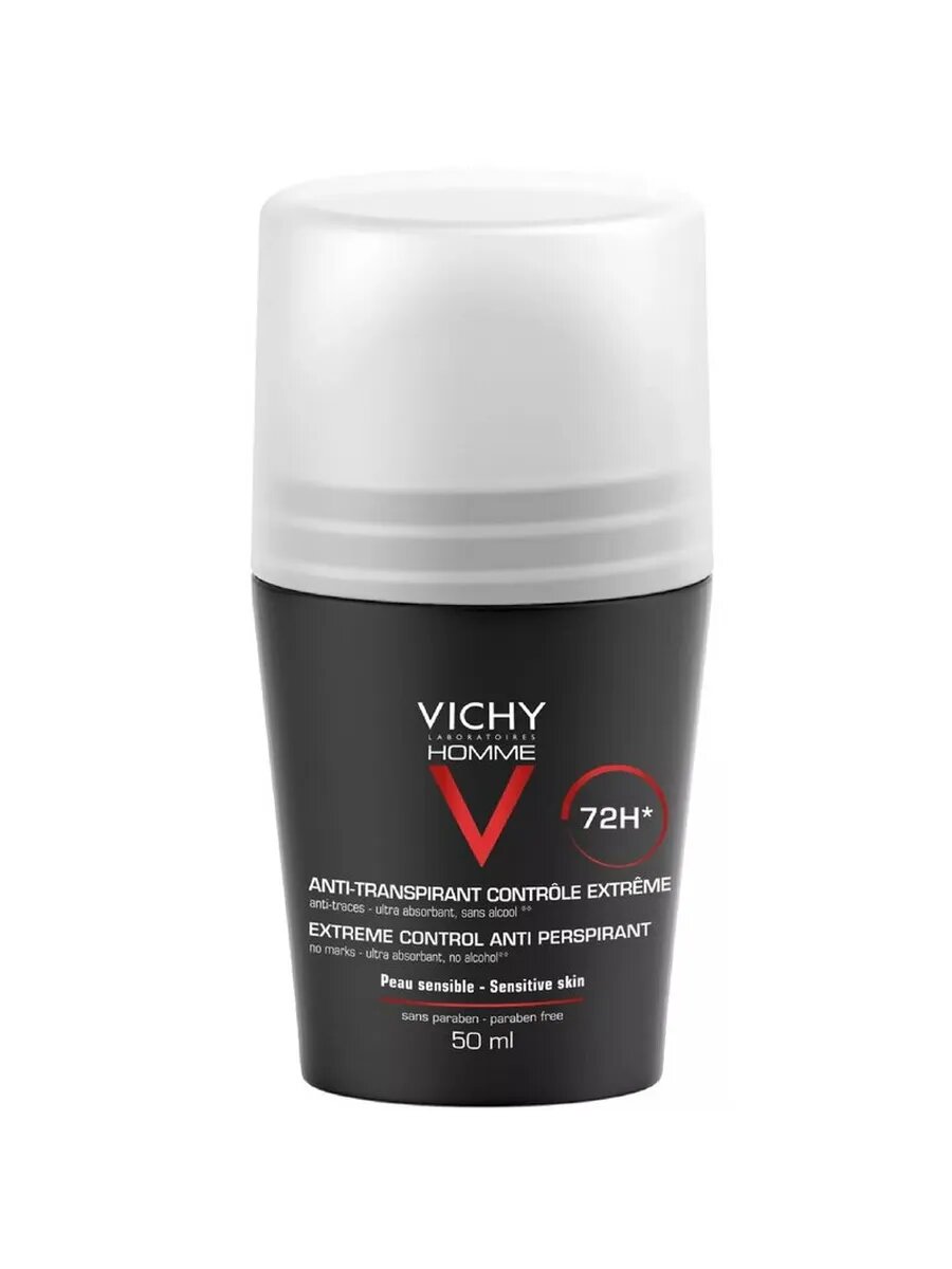 Дезодорант-шарик Виши (Vichy) Homme 72 часа 50 мл 1 шт