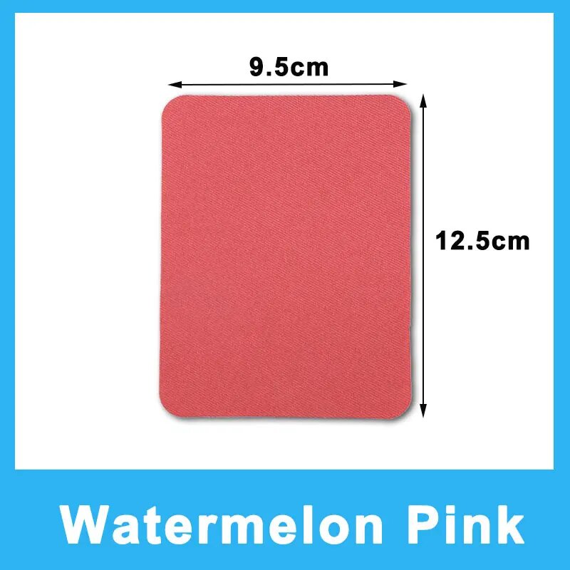 Розовая заплатка на ткани Watermelon Pink, 10 шт.