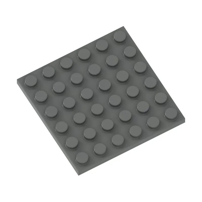 Серый LEGO® Baseplate 3958, dark gray