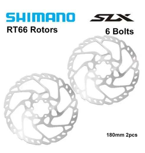 Shimano Deore SLX SM RT66 ротор дискового тормоза 160/180/203 мм 6-болтовой