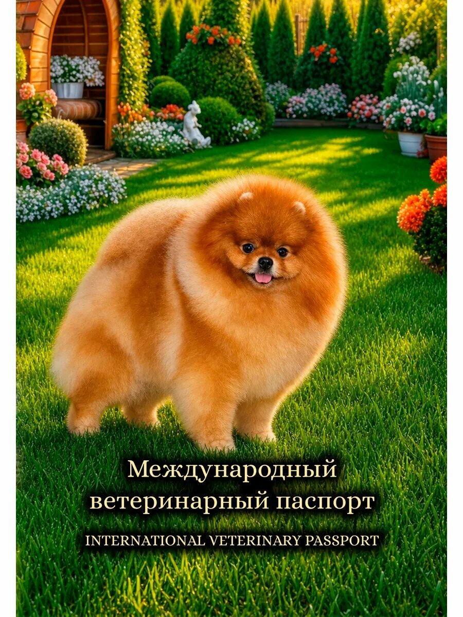Международный ветеринарный паспорт с аудио-записью