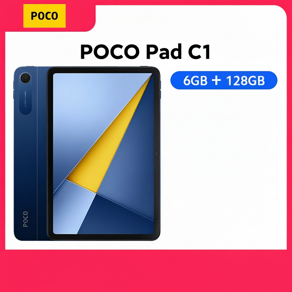 Планшет Poco Pad C1, 9.7", 6/128ГБ, Wi-Fi, Android