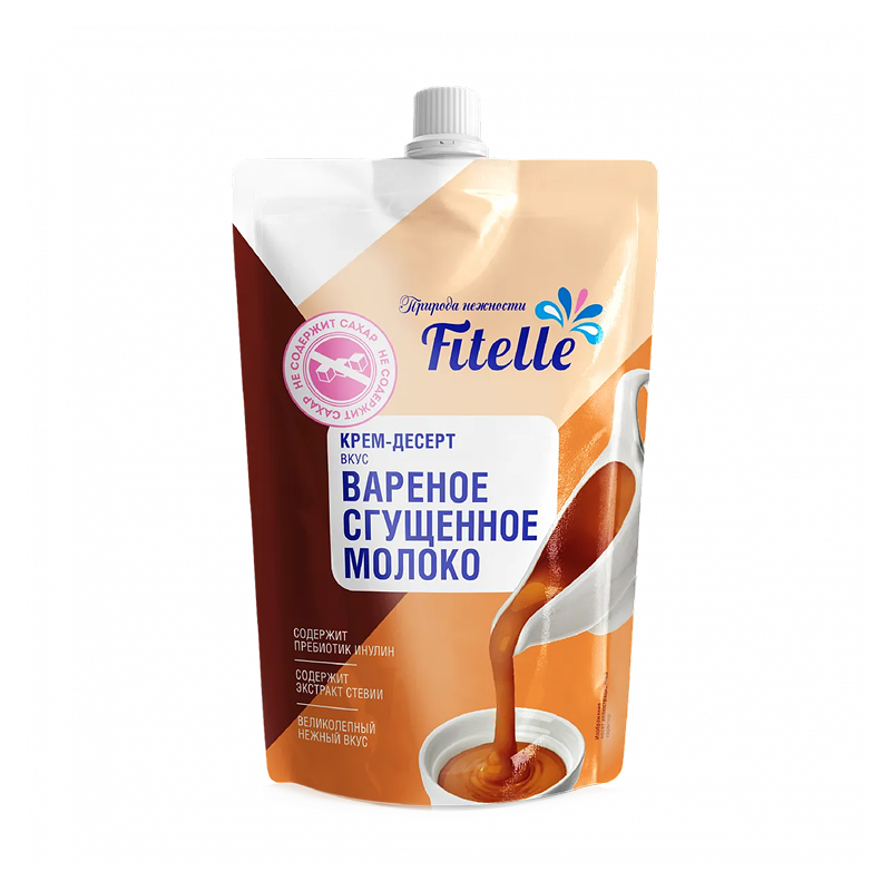 Вареное сгущенное молоко крем-десерт, Fitelle