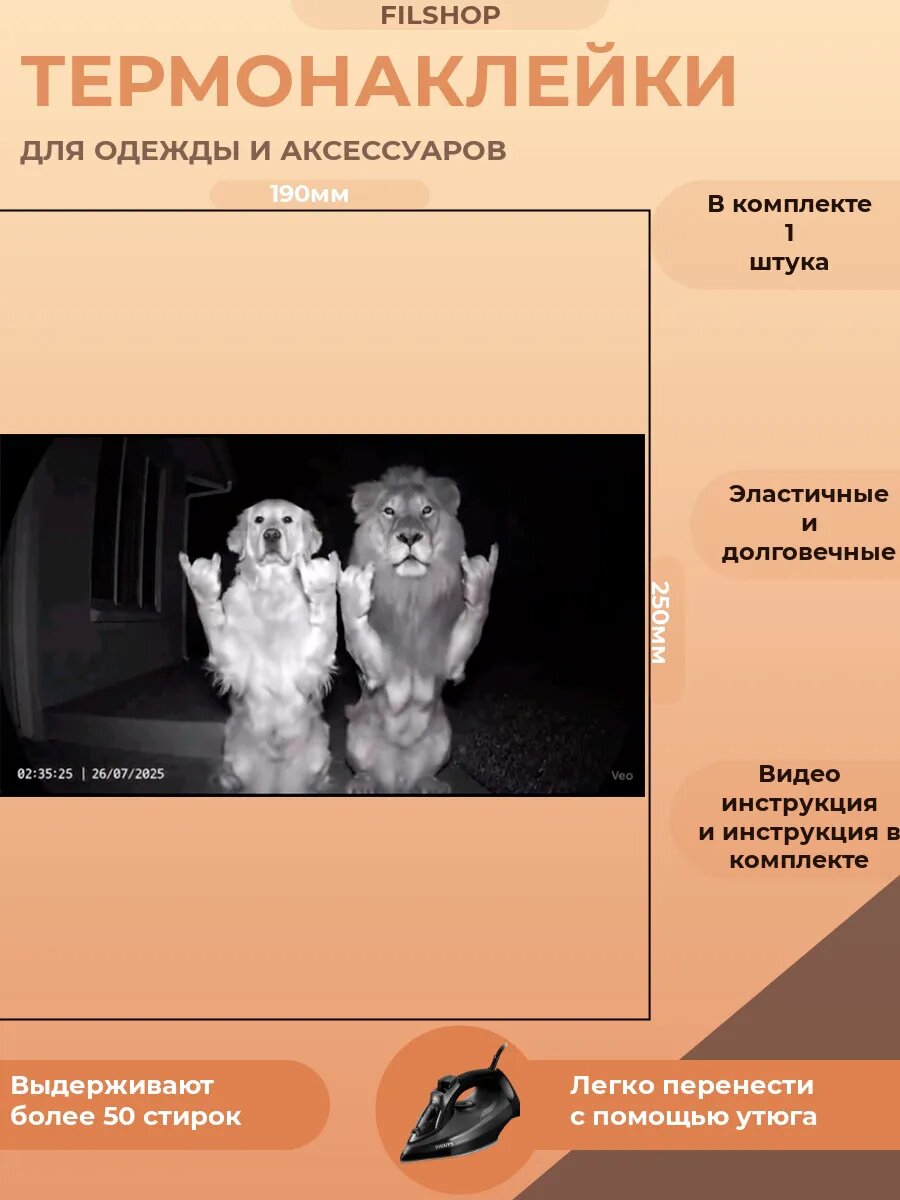 Термонаклейка на одежду
