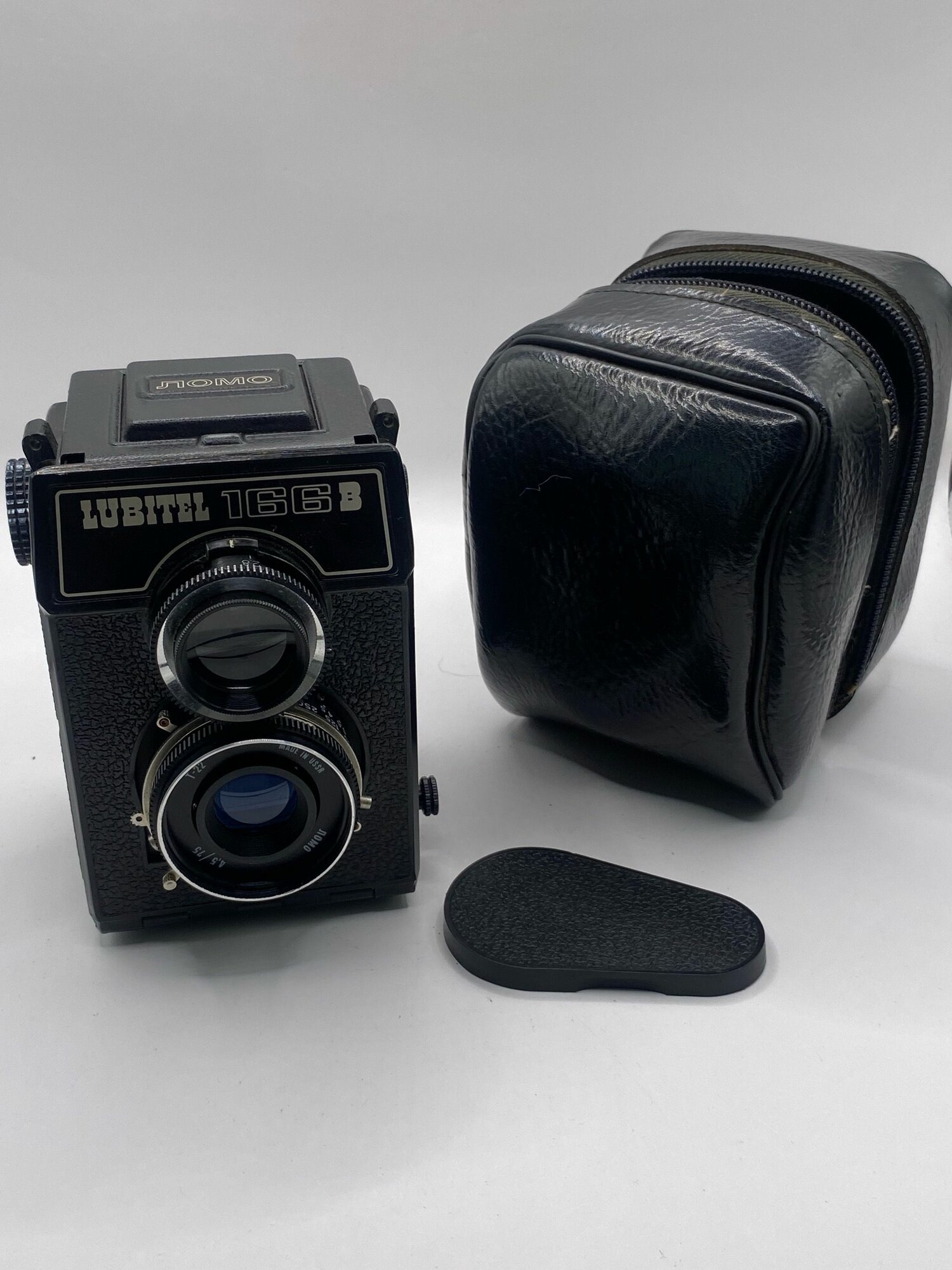 Фотоаппарат "LUBITEL 166" Любитель. СССР. Ломо. Экспортный. В чехле.