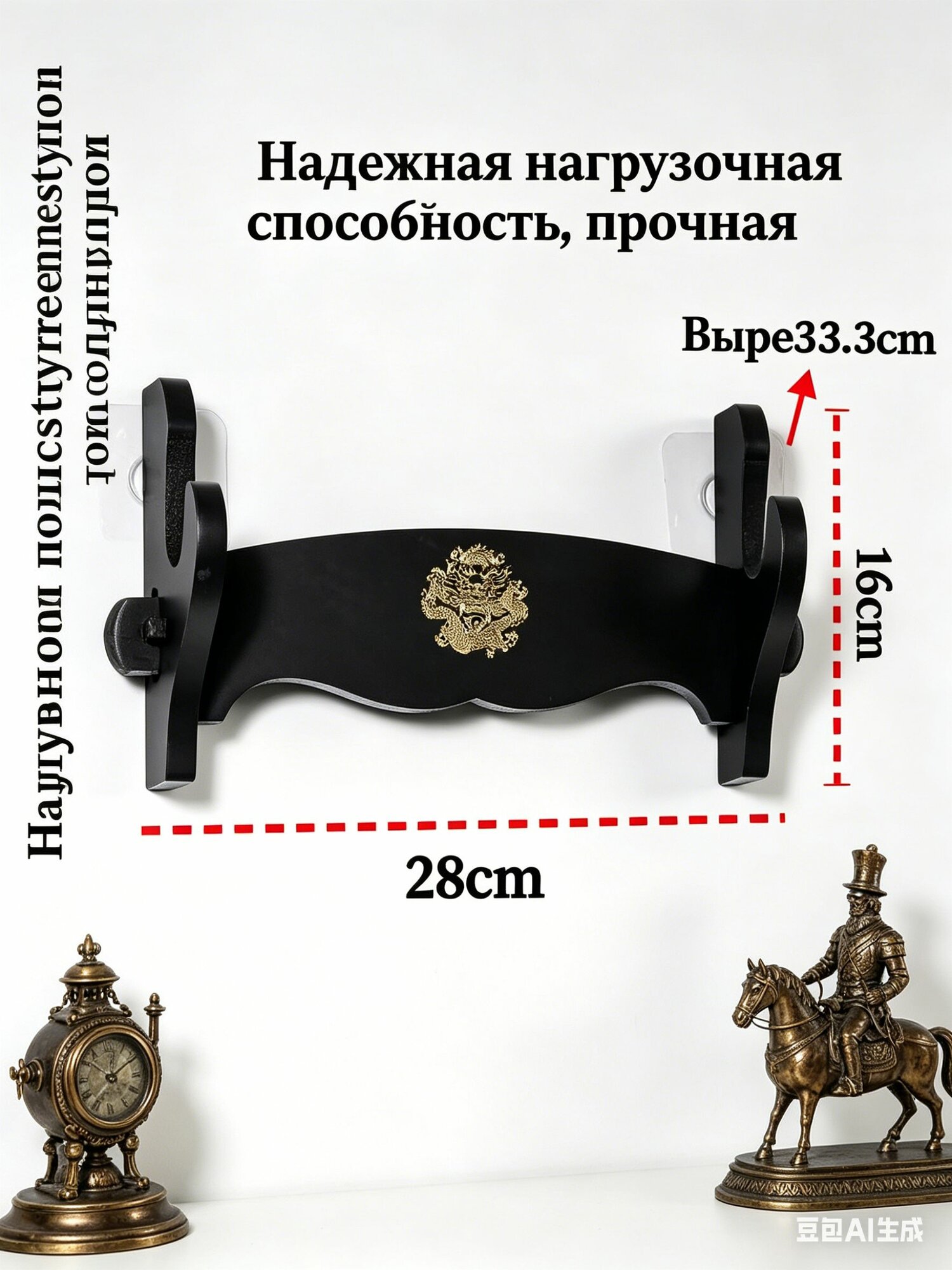 Подставка декоративная под сувенирное оружие, 1 шт.