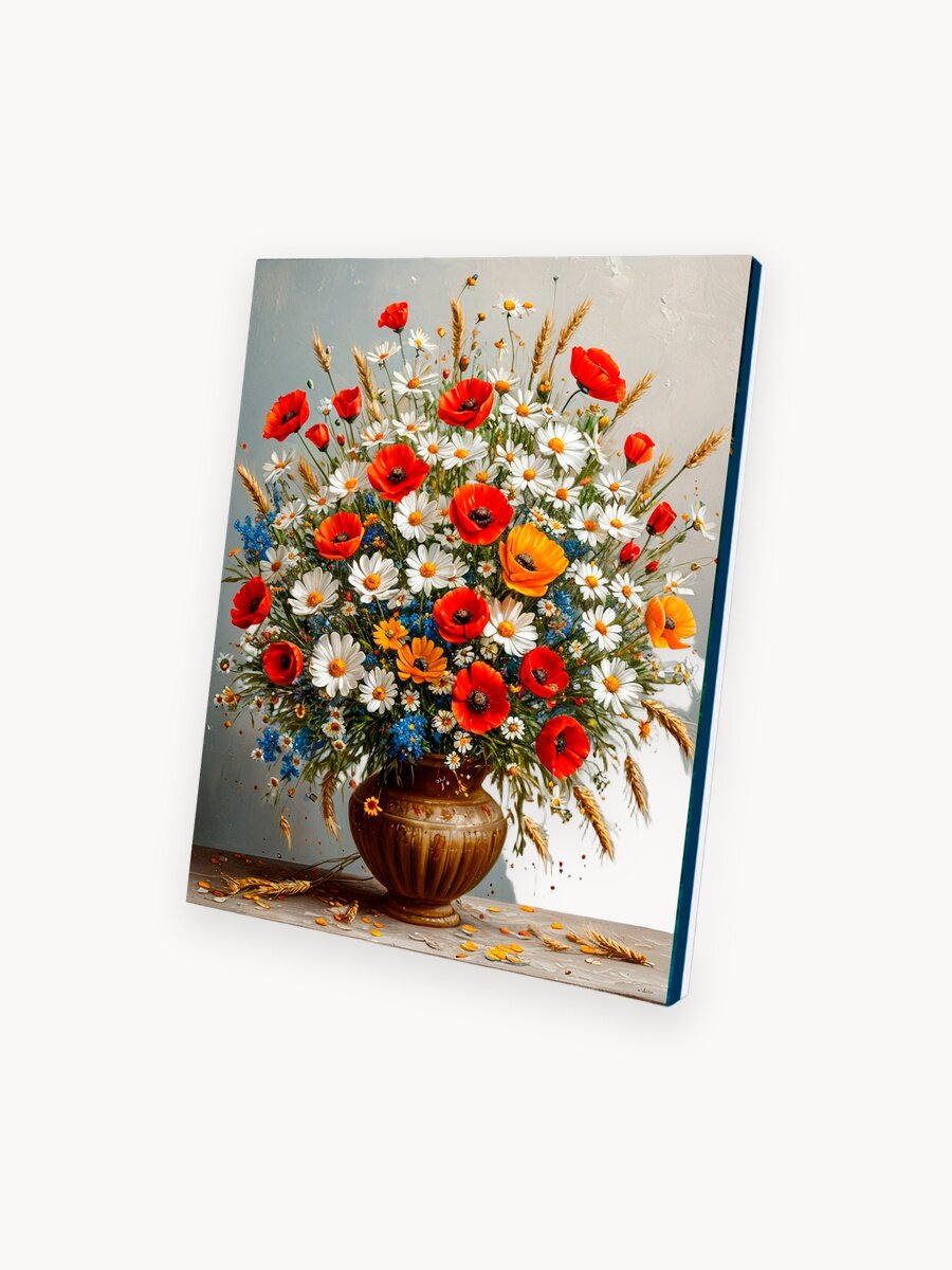 Картина по номерам Hobby Home Полевой букет