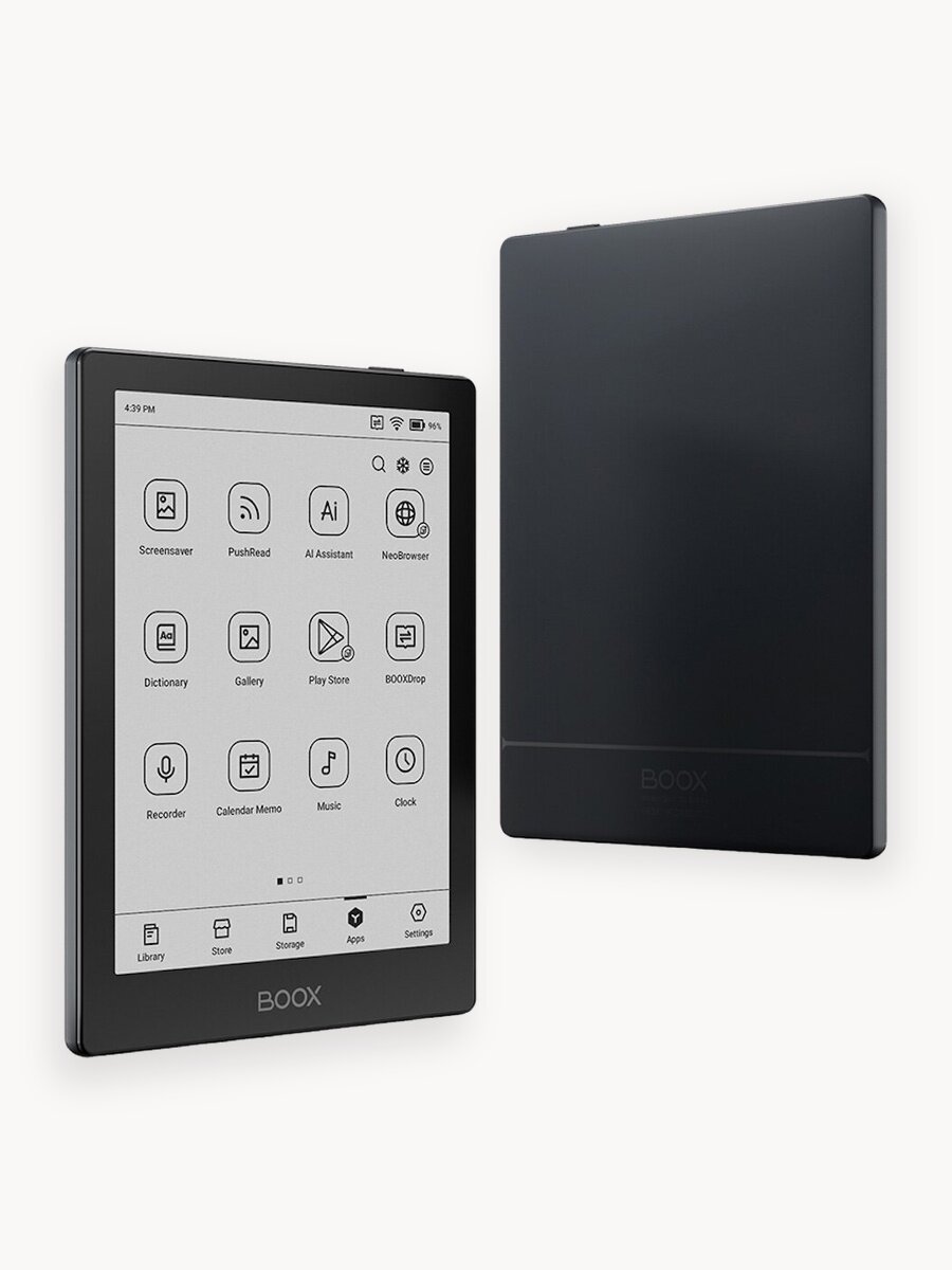 Электронная книга ONYX BOOX Go 6 (E Ink Carta Plus 6", 32ГБ, Android 11, черная).
