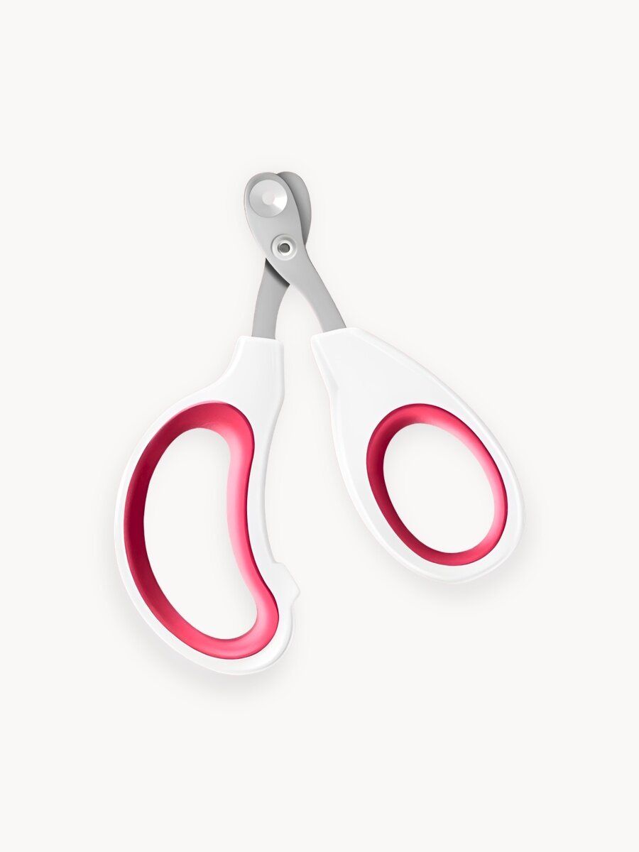 Когтерез-ножницы с ограничителем для кошек и собак малых пород, секатор-кусачка для стрижки когтей животных, груминг