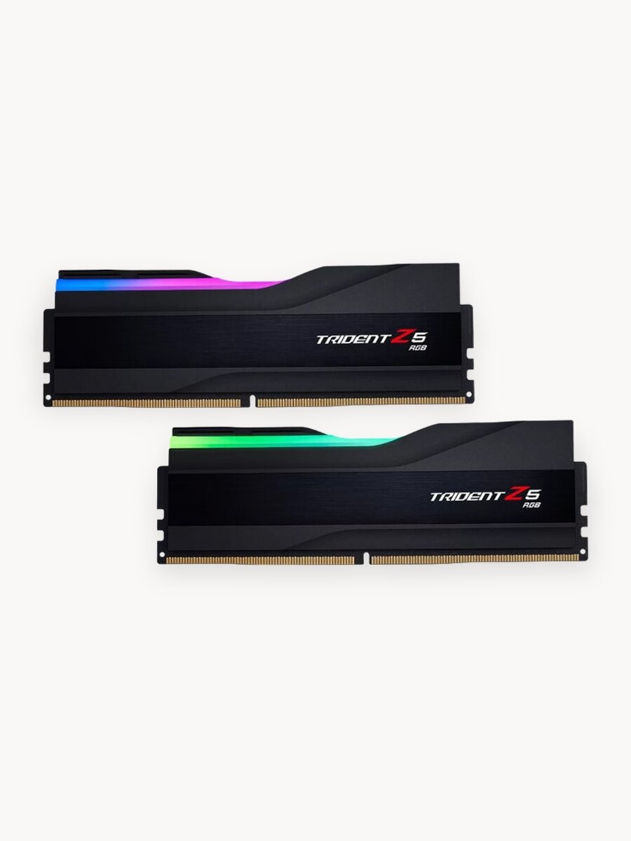 Оперативная память G.SKILL DDR5 64GB 6000MHz TRIDENT 2*32GB Z5 RGB CL36 1.35V F5-6000J3636F32GX2-TZ5RK черный