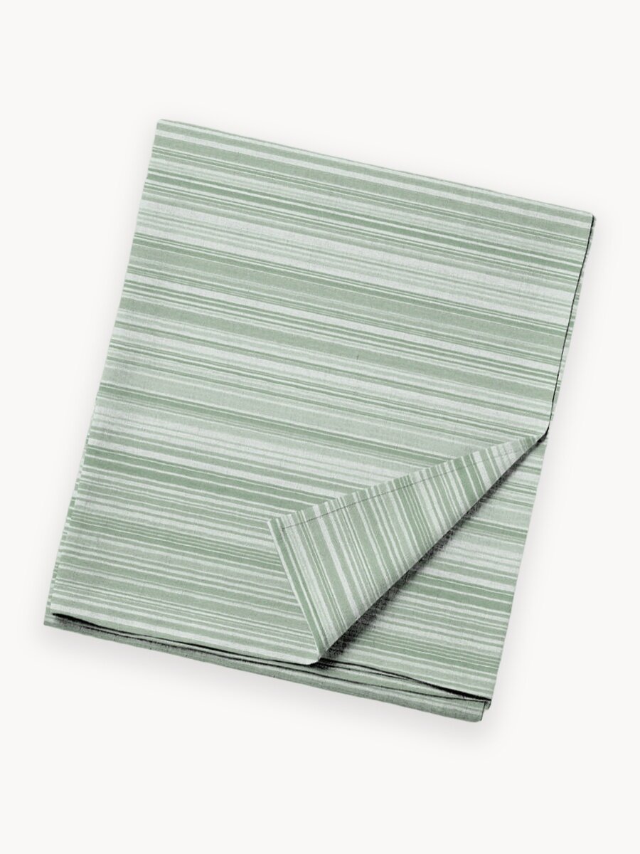 Простыня Василиса Евро 216х240 см, Бязь, хлопок 100%, Ботаника