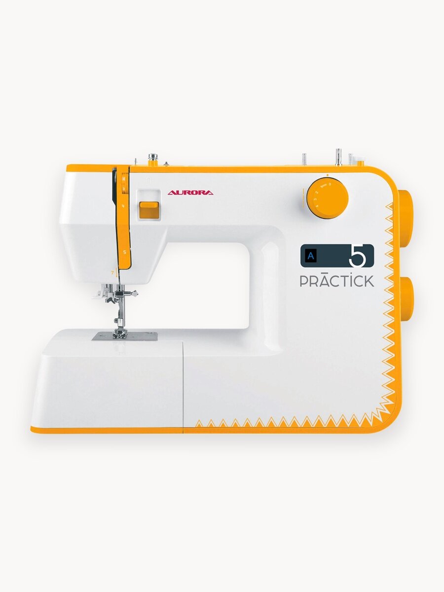 Швейная машинка AURORA PRACTICK 5 металлический челнок, металлическая станина