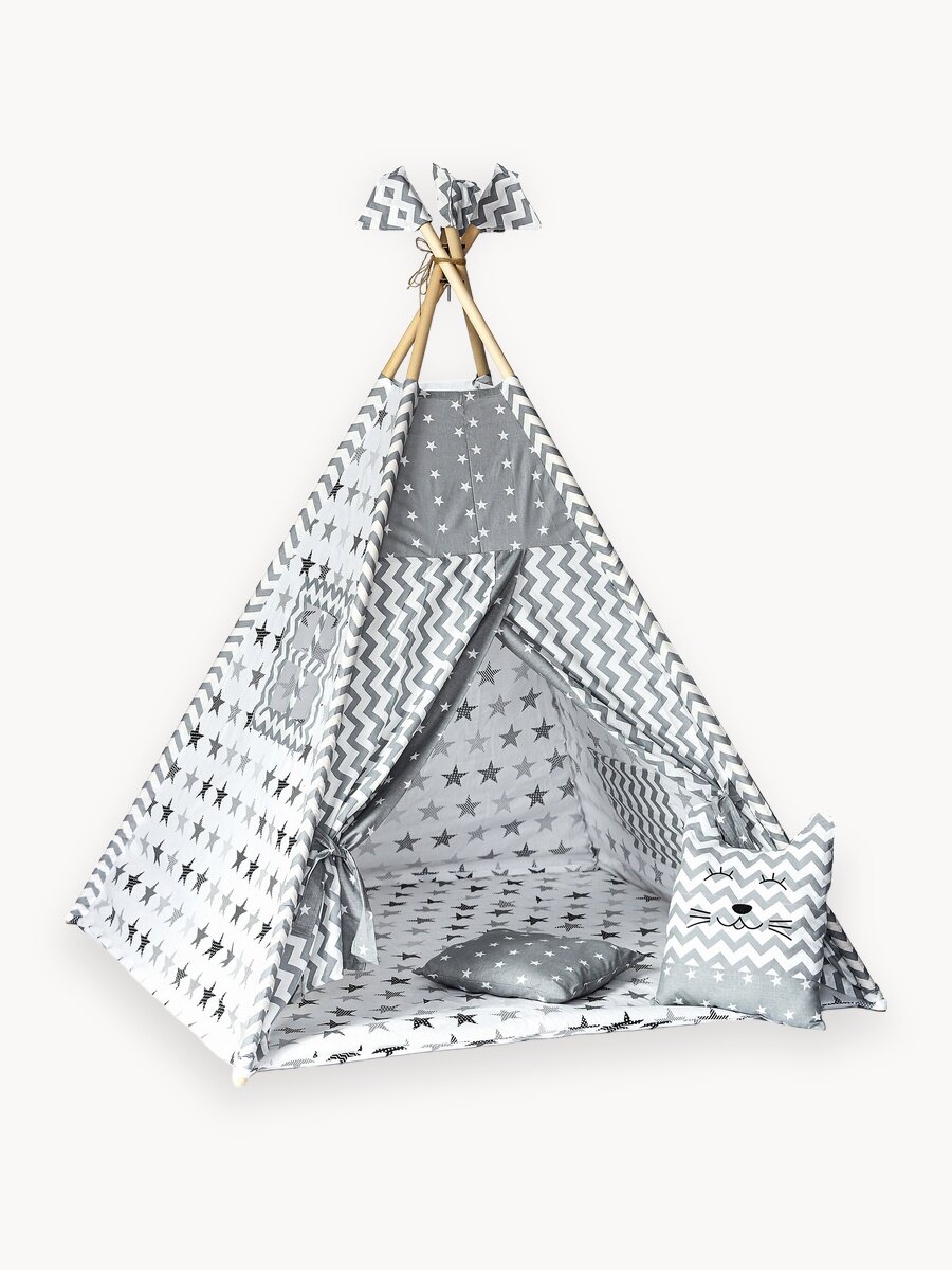 Детский Вигвам / палатка игровая "Звезды"