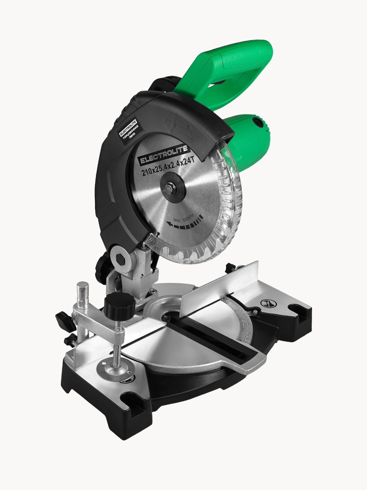 Пила торцовочная / торцевая пила Electrolite ТП 1800 ( 1,8 кВт, 210 мм, 5000 об/мин , 210мм, )