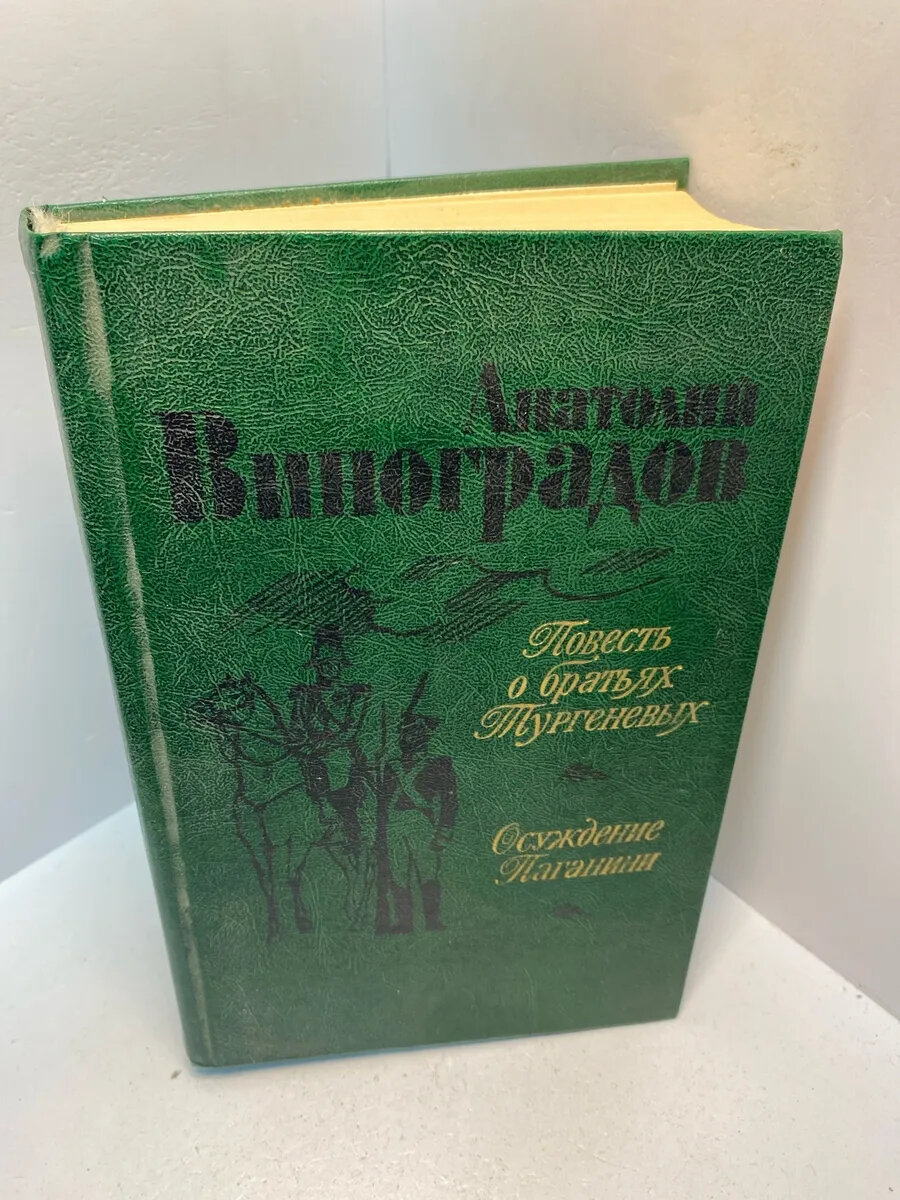 Книга А. Виноградов повесть о братьях Тургеневых 2727