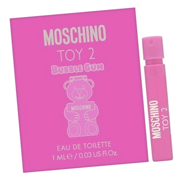 Розовые духи для женщин Москино Той 2 Бабл Гам / Moschino Toy 2 Bubble Gum - сэмпл 1 мл