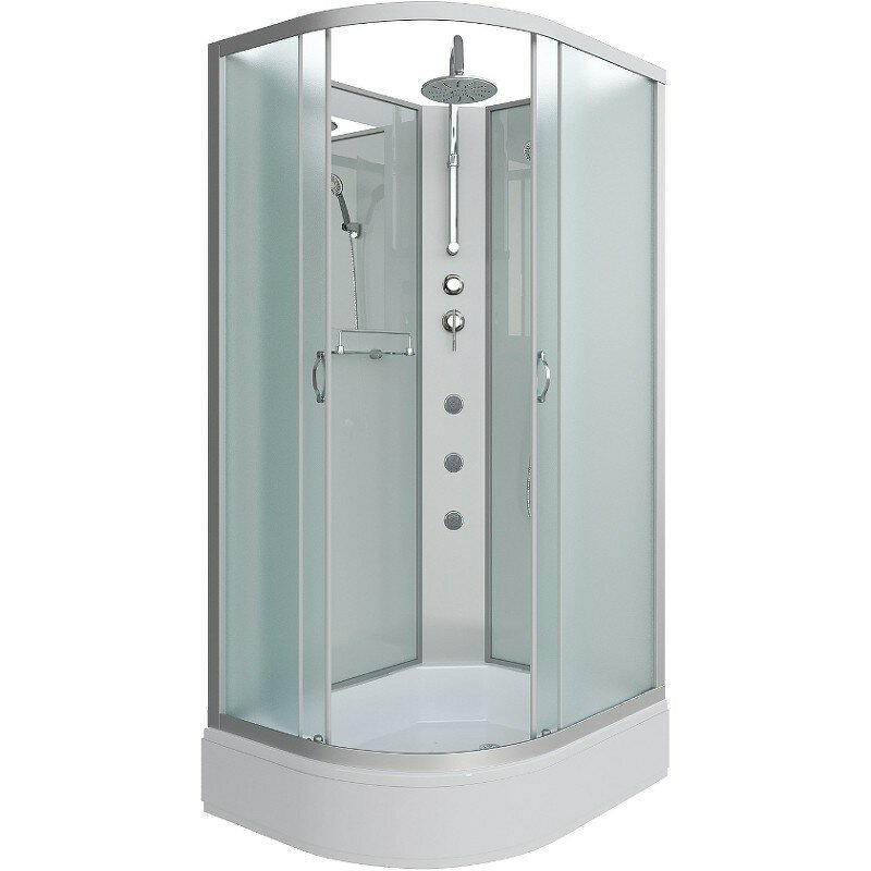 Душевая кабина для ванной комнаты Niagara Classic 130х90 R NG-33394-14RBKTG