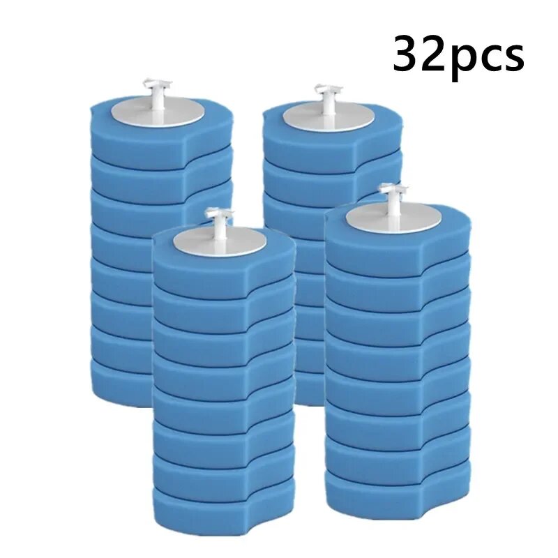 Disposable Toilet Brush Cleaner Bathroom Cleaning Brush with Replaceable Brush Head Toilet Cleaning Brushes Bathroom Accessories