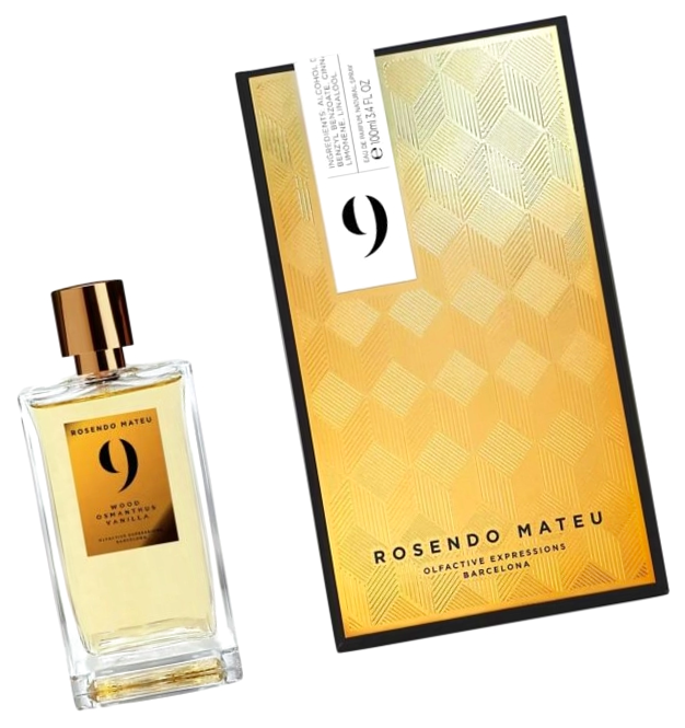 Парфюм для мужчин и женщин Rosendo Mateu 9 Wood Osmanthus Vanilla 100 мл / Ванилла унисекс