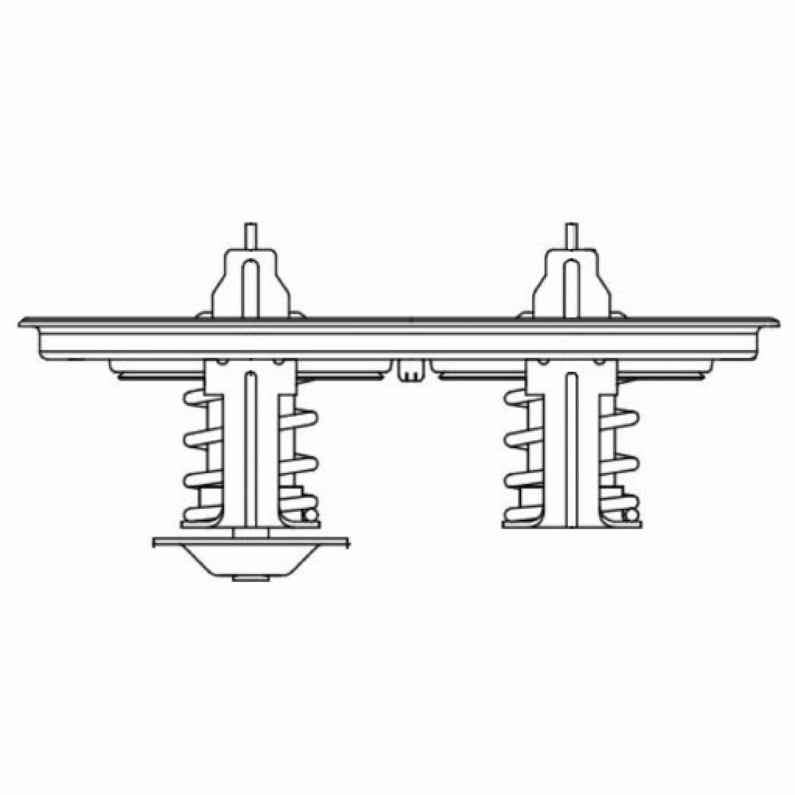 Термостат, для Скания 5 P, G, R-series 2003- oem 1545904, 1545906 арт LT2706