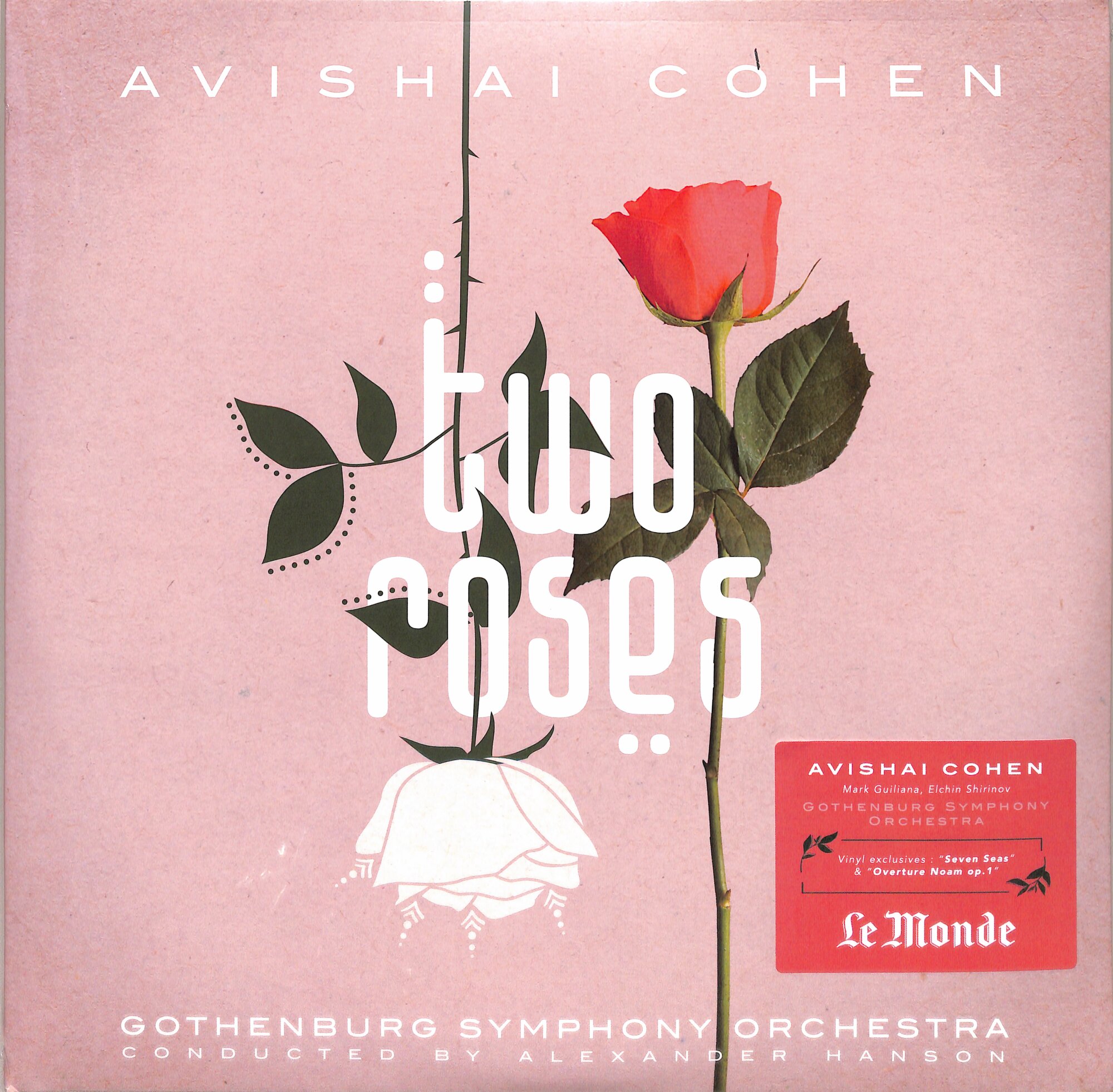 Avishai Cohen - Two Roses - White & Red 2LP - новая виниловая пластинка