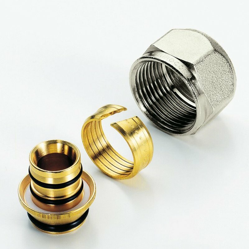 Евроконус для м/пл. трубы и PEX 20(2.0)x3/4" EK TIEMME