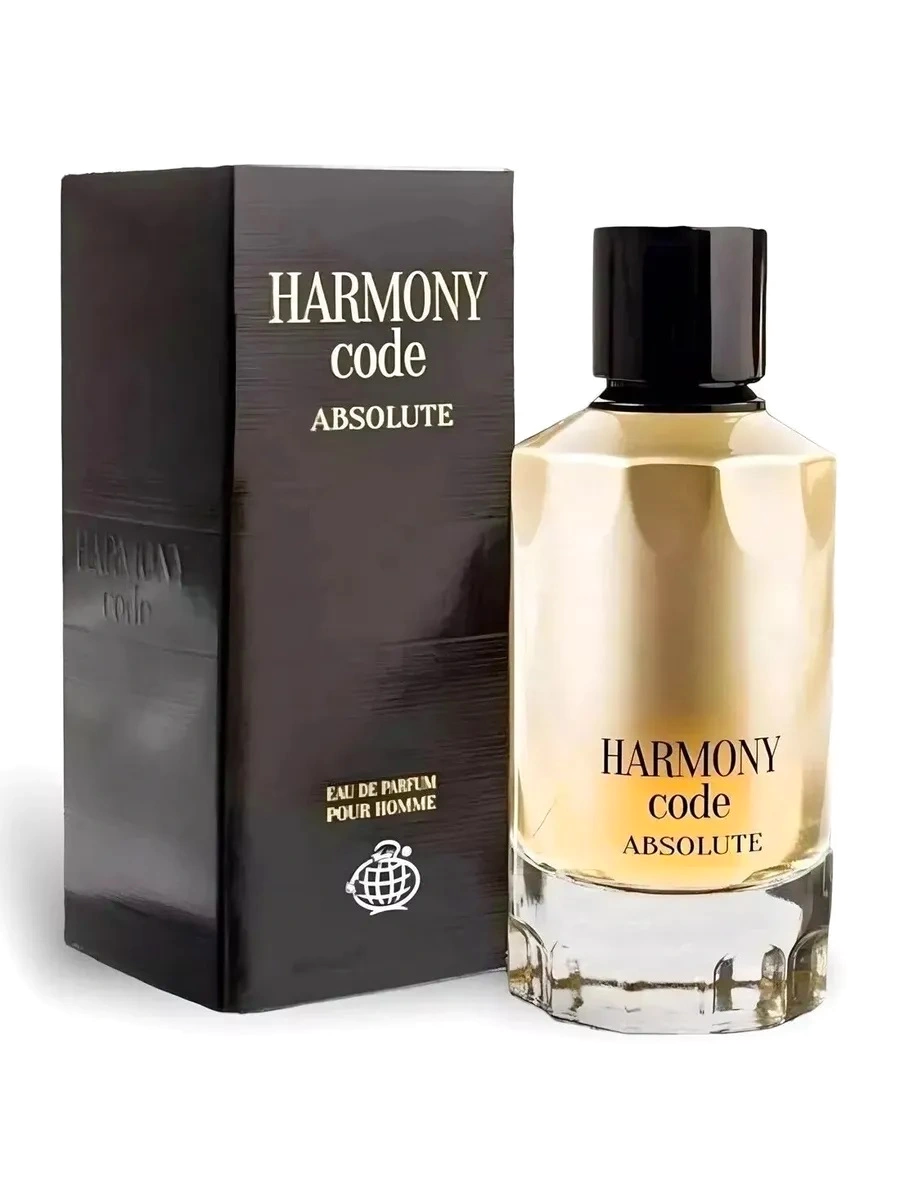 Fragrance World Harmony Code Absolute 100 мл - мужская парфюмерная вода