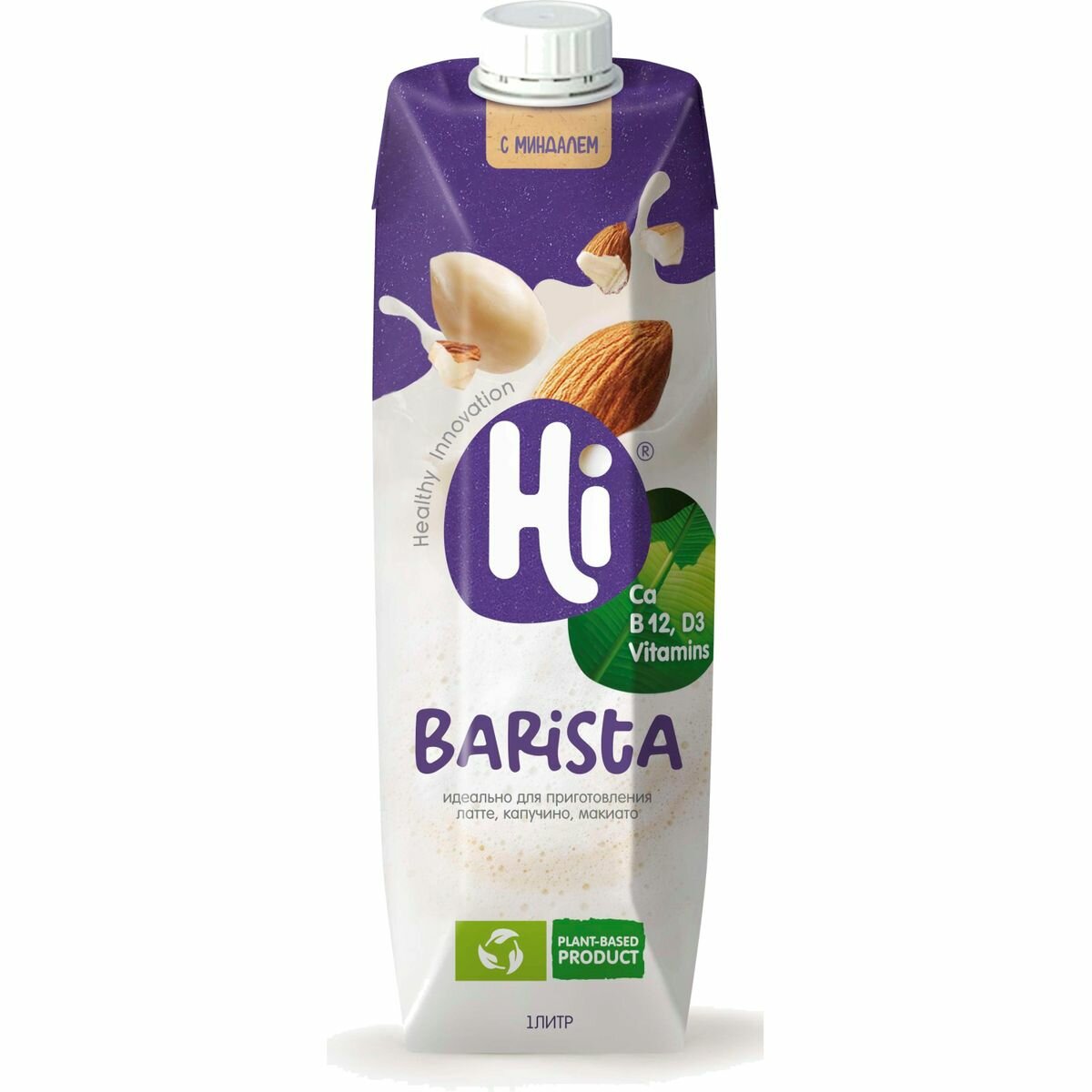 Напиток растительный Hi Бариста миндаль tetra pak 1,8% 1л (2342797)