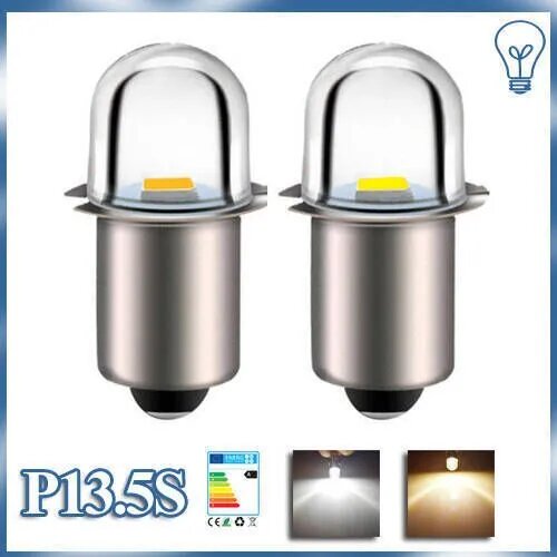 Лампочка, Цоколь: P14,5S/P14, 1.5 Вт, Светодиодная, 1 шт.