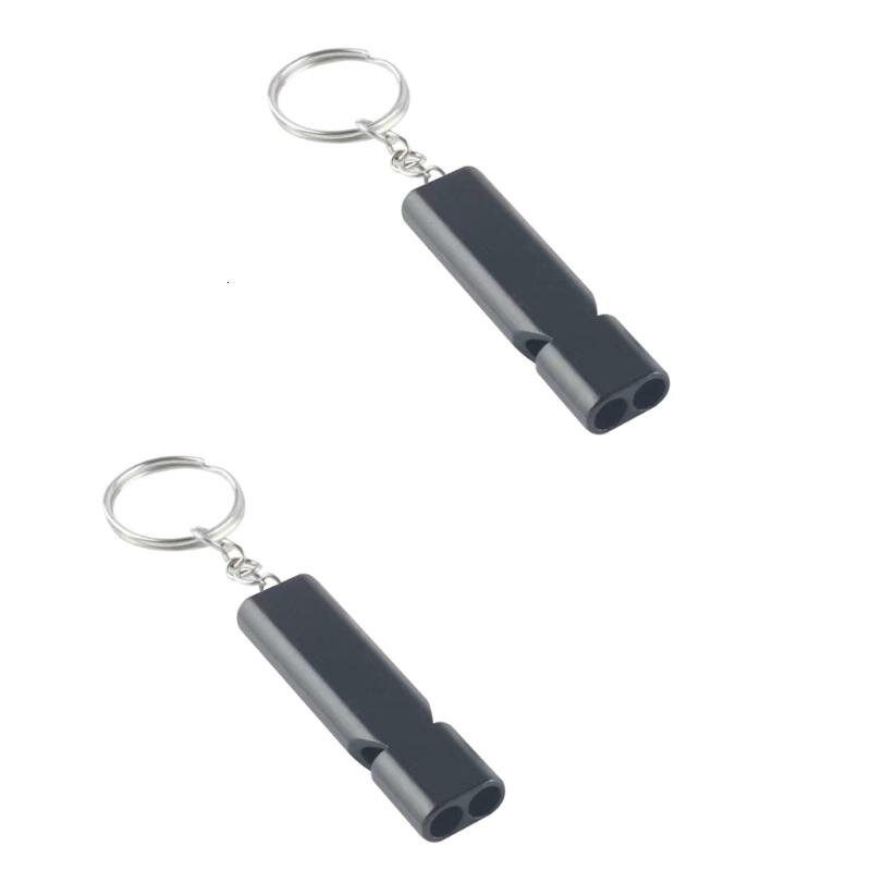 Громкий свисток для выживания и кемпинга, Черный