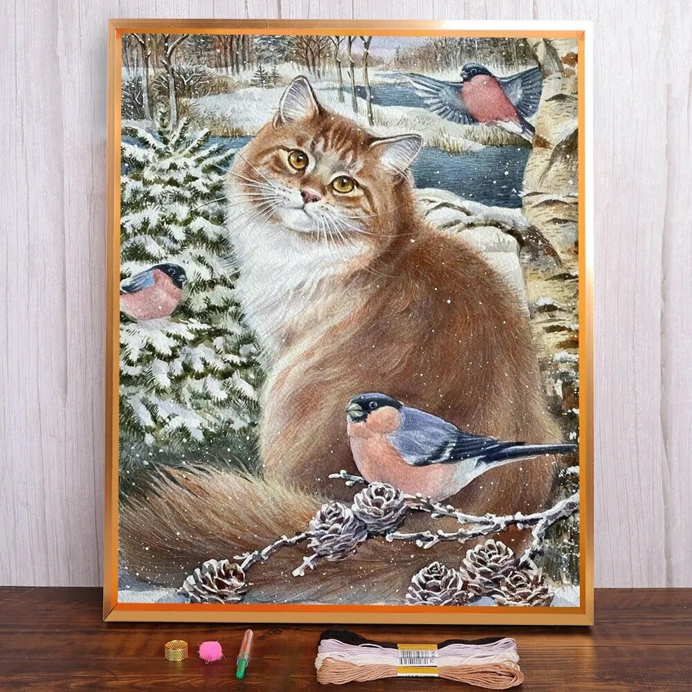 MEIAN Набор для вышивания,30x40CM,14CT