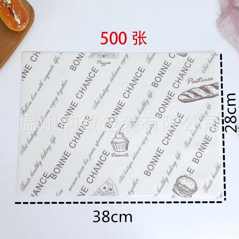 Оптовая одноразовая маслостойкая бумага для подносов, бумага для бургеров, маслопоглощающая бумага для хлеба, бумага для упаковки сэндвичей, бумага для подложки для выпечки