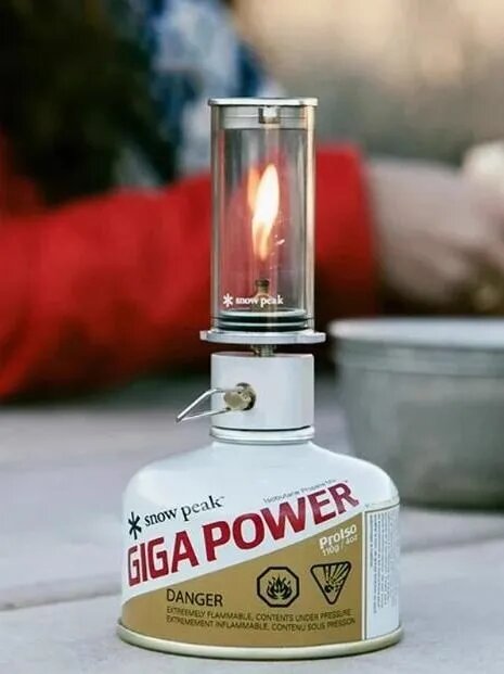 Свечи кемпинг газовая лампа SNOWPEAK GL-140