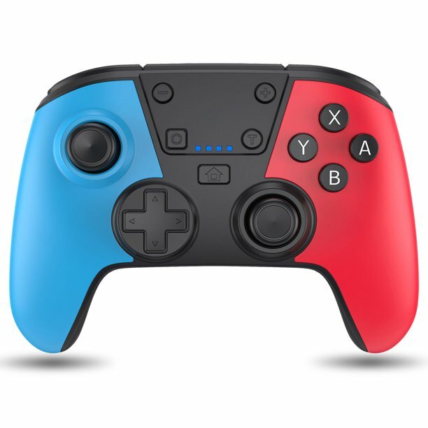 Беспроводной контроллер для Nintendo Switch/Switch Lite, красный, черный-A, черный/синий/черный&синий-B, черный/синий, емкость батареи 380mAh/600mAh, рабочее время 5-10 часов, время зарядки 2-3 часа, диапазон действия 8 метров, поддерживает подключение