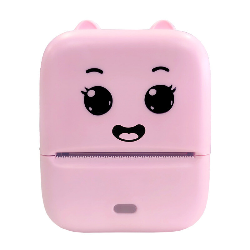 Мини-принтер для детей, портативный термопринтер, карманный фотопринтер, принтер для поиска ошибок в заданиях для студентов, Bluetooth-принтер для печати этикеток.