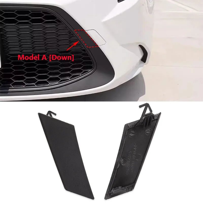 Передний бампер автомобиля, буксировочный крюк, крышка нижней решетки, крышка с проушиной для Toyota Corolla Levin 2019 2020 2021 2022 2023 52128-02360 Model A Down