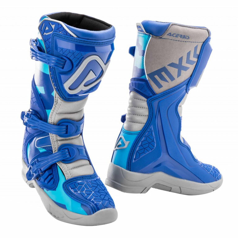 Acerbis Мотоботы детские X-TEAM JR Blue/Grey (р.36)