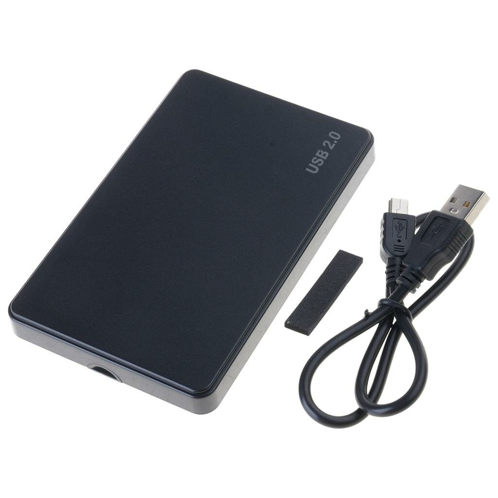 Внешний корпус для HDD 2.5" USB 2.0/3.0/3.1, USB2.0 Вход