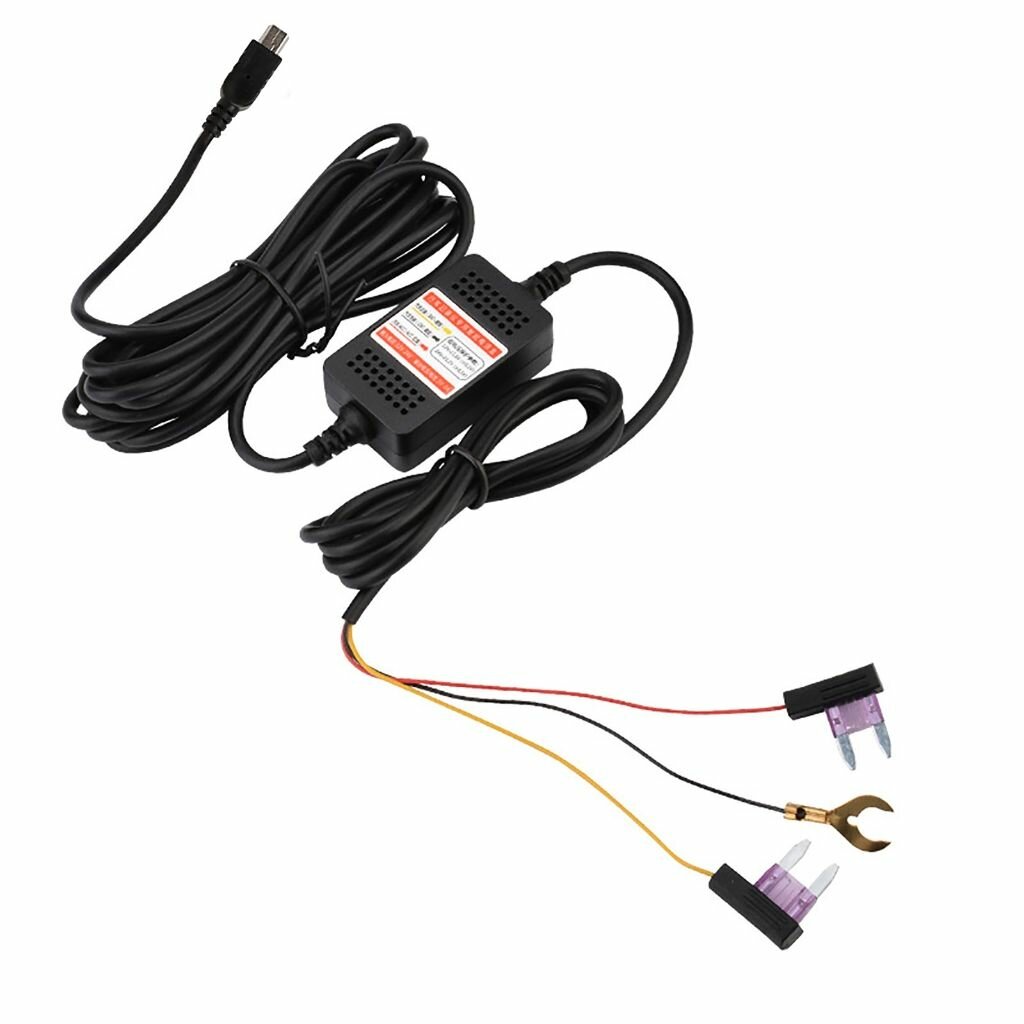 Шнур питания Mini USB от 12V 24V до 5V3A-прямая головка