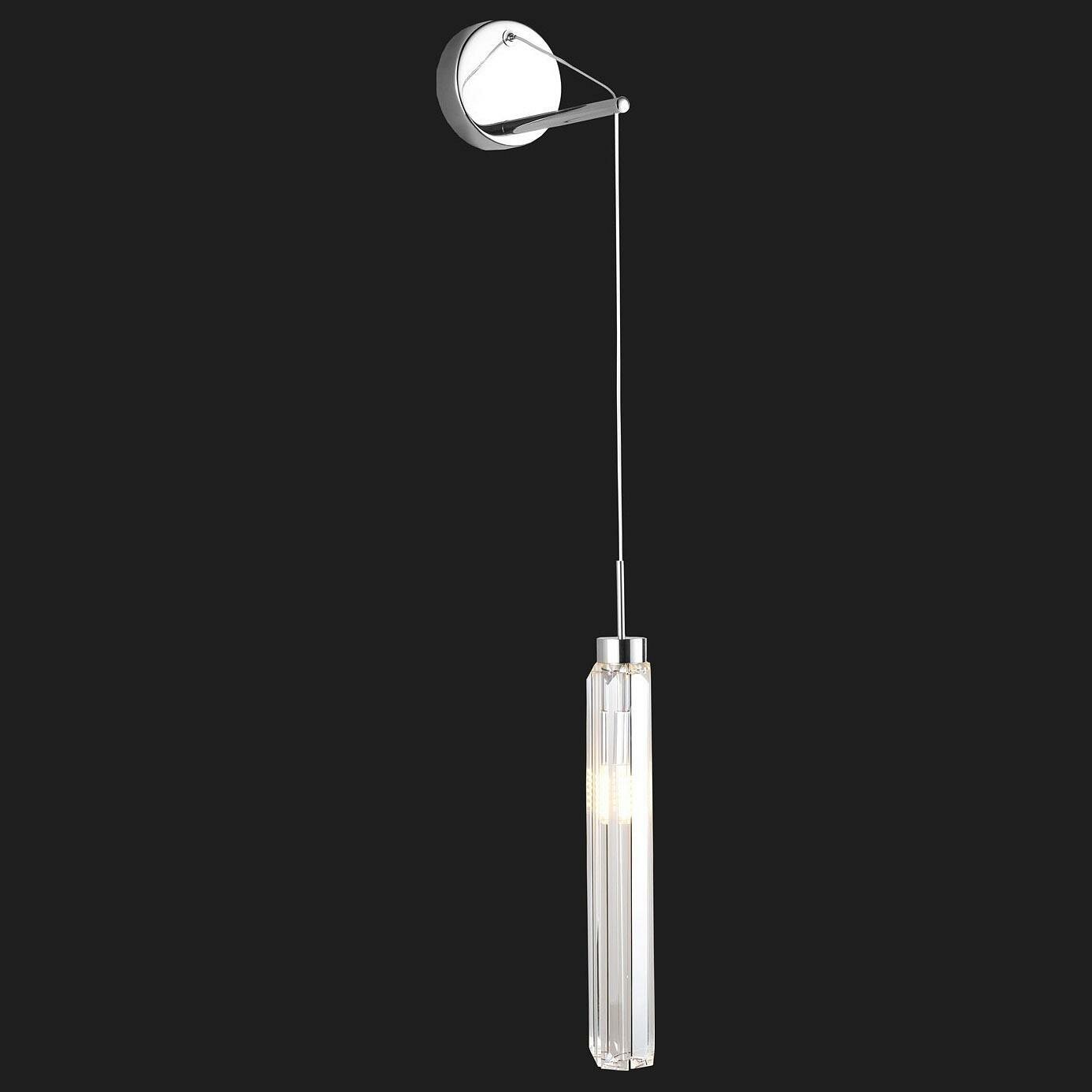 Бра Lussole Karnes LSP-8978 цвет хром Модерн