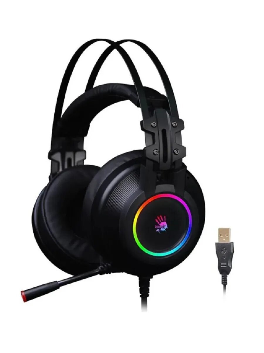 Наушники проводные полноразмерные Bloody G528C 2 м