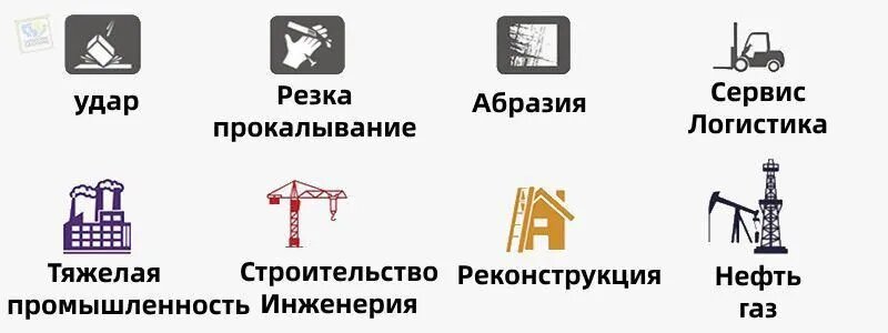 Перчатки защитные SANXIONG для работы на открытом воздухе с ударопоглощающими свойствами, размер XL, 1 пара — фото 1