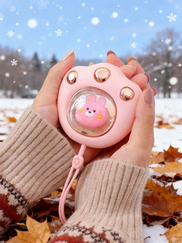 USB портативная карманная грелка для рук с аккумулятором /мини обогреватель для рук 1pcs