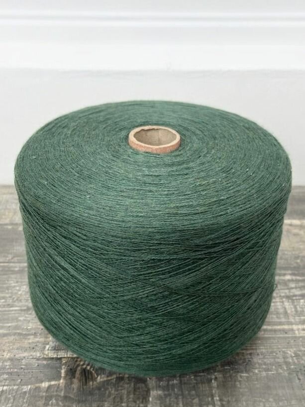 Пряжа LANIFICIO FRATELLI PIACENZA 1400м (Меринос Шелк) Малахит