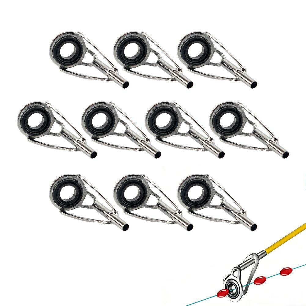 Ведущие кольца для спиннинга с большими отверстиями, модификация для дальних забросов и предотвращения запутывания лески