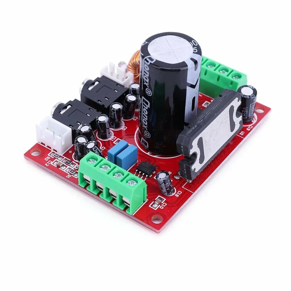Плата усилителя звука класса Fever DC 12V TDA7850 4x50W 4 канала для автоаудио