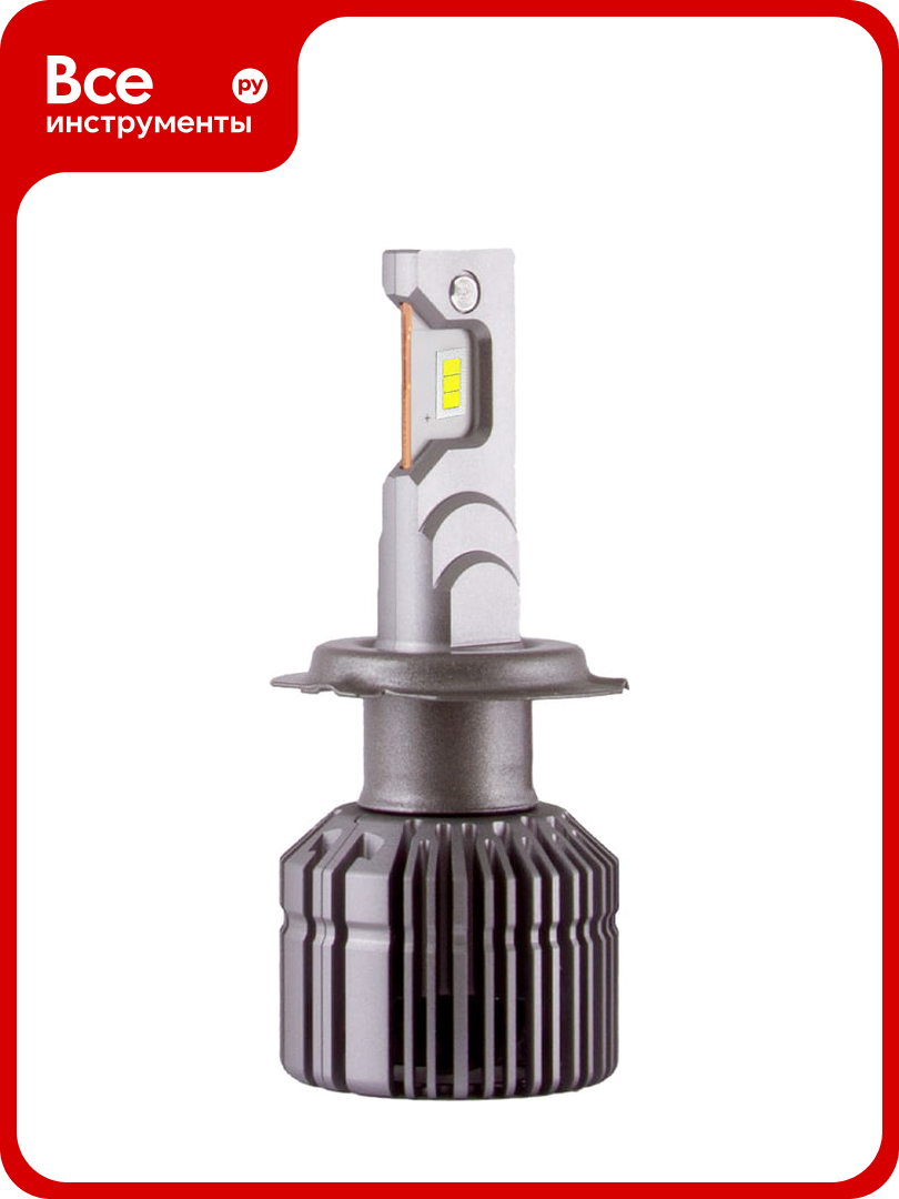 Светодиодные лампы MTF LIGHT DYNAMIC VISION LED, H7/H18, 30W, 2500lm, 5500K, кулер, комплект. DV07K5
